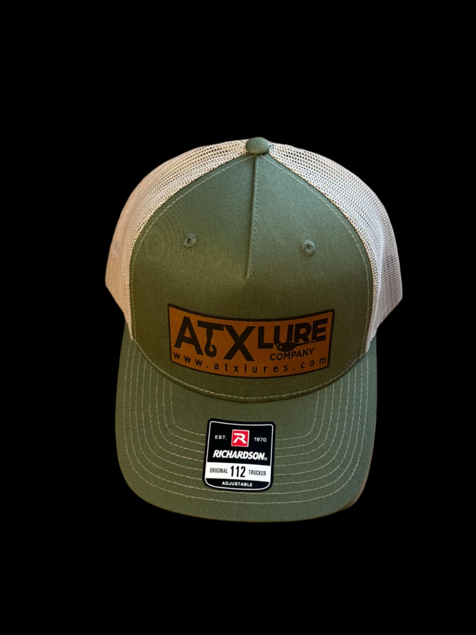 ATX Leather Patch Hats – ATX Lure Company